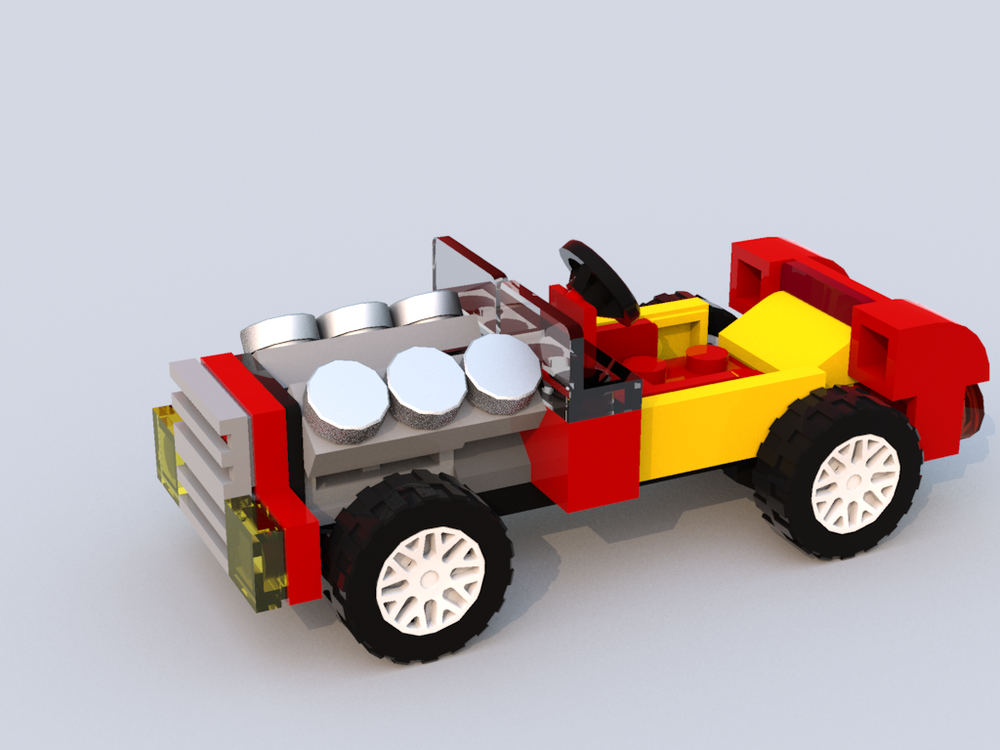 LEGO MOC NanoHotRod by LegoOri | Rebrickable - Build with LEGO