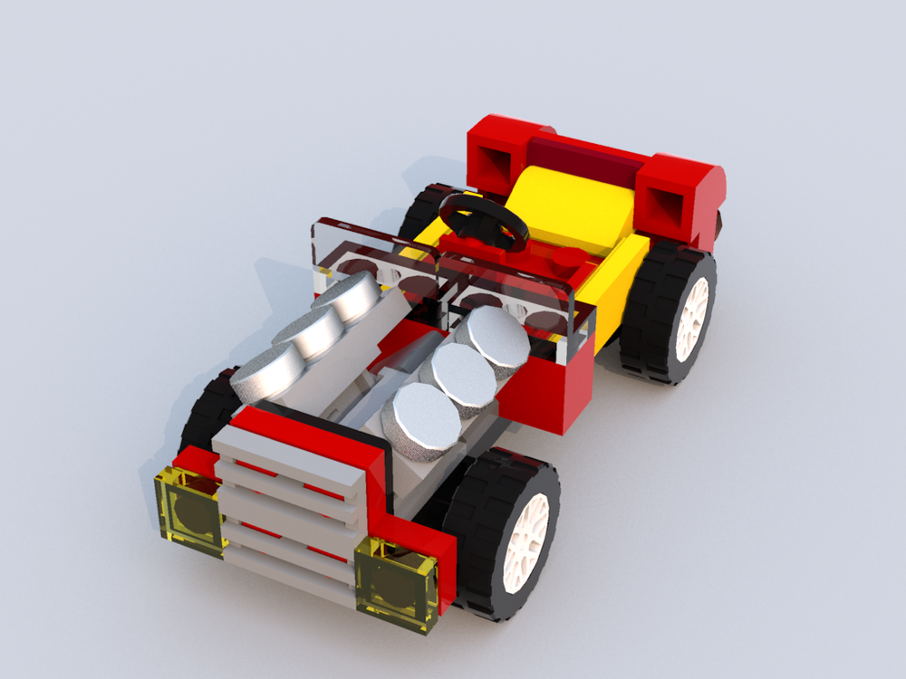 LEGO MOC NanoHotRod by LegoOri | Rebrickable - Build with LEGO