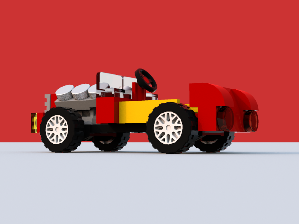 LEGO MOC NanoHotRod by LegoOri | Rebrickable - Build with LEGO