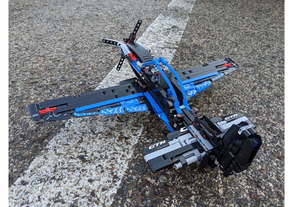 LEGO MOC P-51D Mustang (42123 McLaren Senna GTR) by jpgon | Rebrickable ...