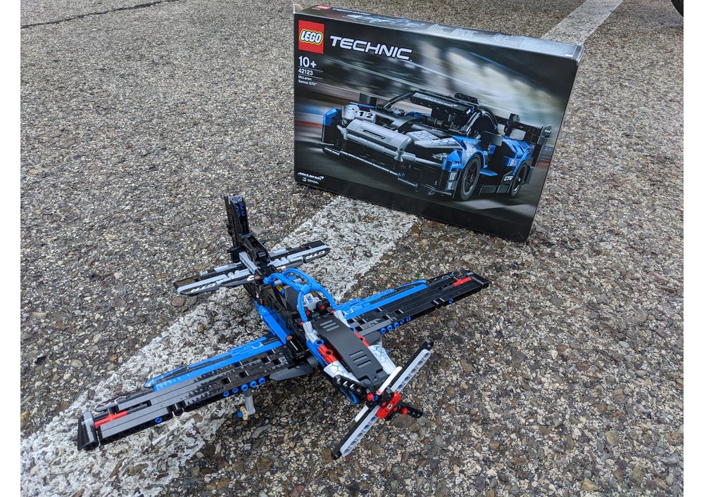 LEGO MOC P-51D Mustang (42123 McLaren Senna GTR) by jpgon | Rebrickable ...
