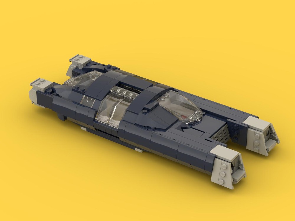 LEGO MOC Senator's Airspeeder by Shadow.Bricks | Rebrickable - Build ...