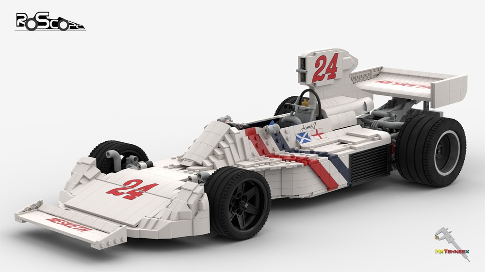 LEGO MOC Hesketh 308B - scale 1:8 by RoscoPC | Rebrickable - Build with ...