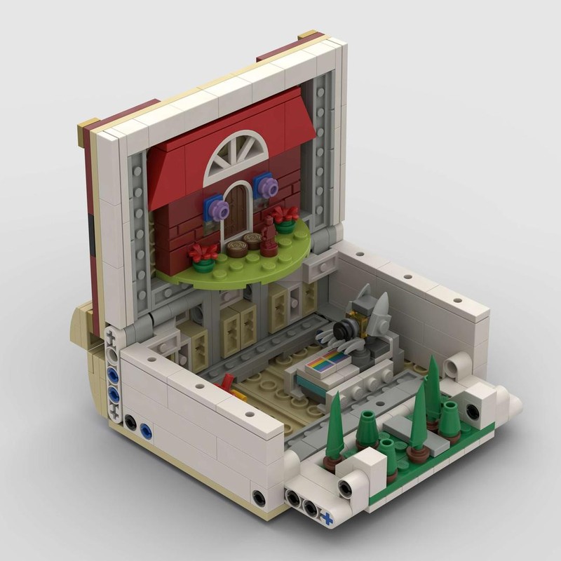 LEGO MOC Open the Little Red Riding Hood Book --Another Version by ...