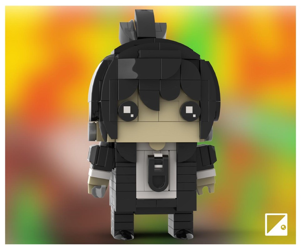 LEGO MOC Chainsaw Man LEGO Brickheadz MOC ~ Aki Hayakawa by tobi_brickz ...