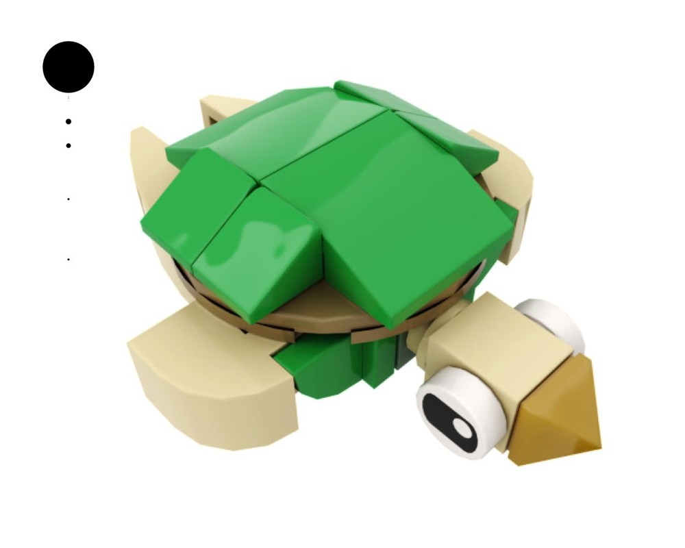 LEGO MOC 01 Turtle by MyKidisanAlien | Rebrickable - Build with LEGO