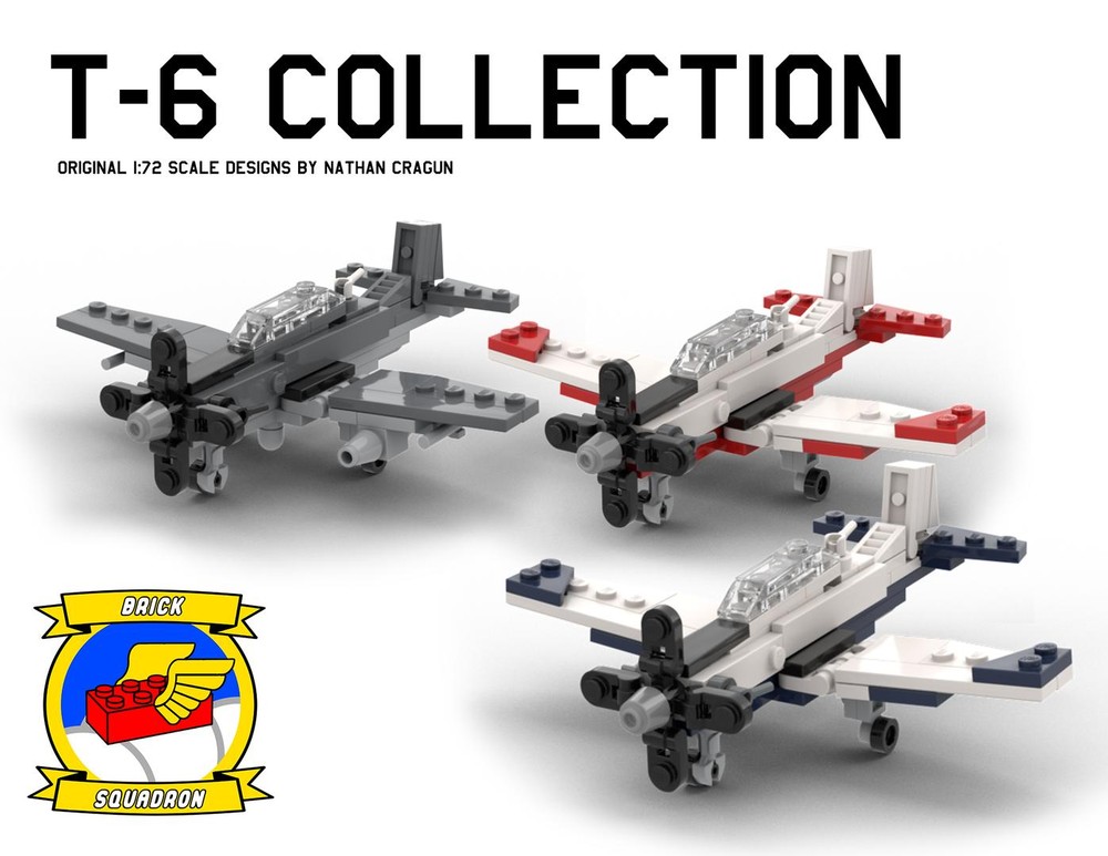 LEGO MOC-130309 T-6 Collection by brick_squadron | Rebrickable - Build ...