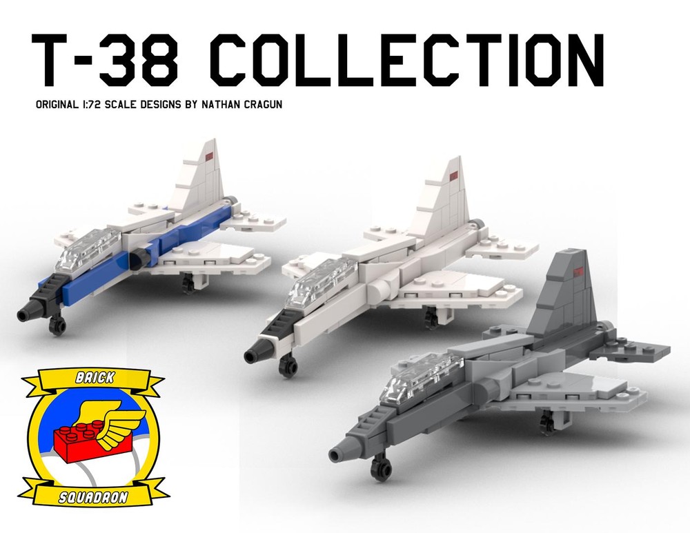 LEGO MOC T-38 Collection by brick_squadron | Rebrickable - Build with LEGO