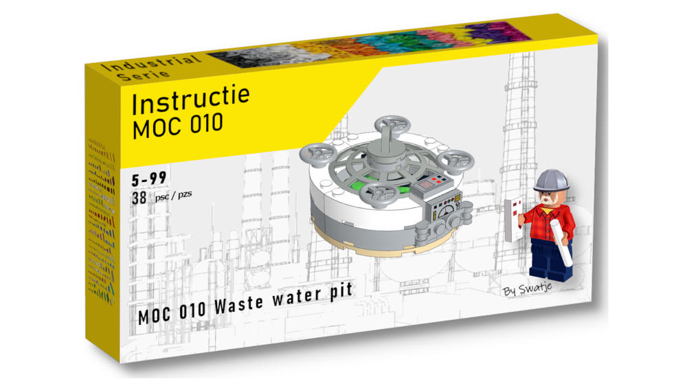 LEGO MOC MOC 010 Waste water pit by Swatje | Rebrickable - Build with LEGO