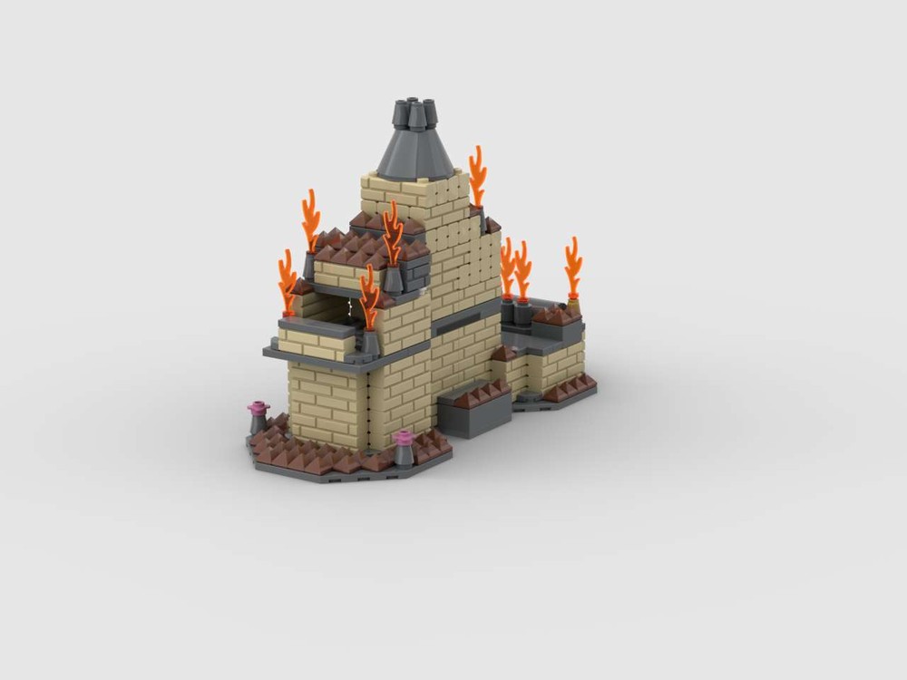 LEGO MOC Simple Dr Doom Castle by obthompson93 | Rebrickable - Build ...