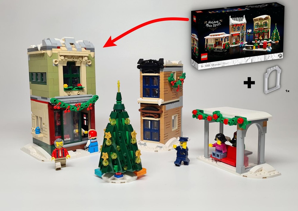 LEGO MOC 10308 Toy Donation Store & Music House / Alternate Build by ...