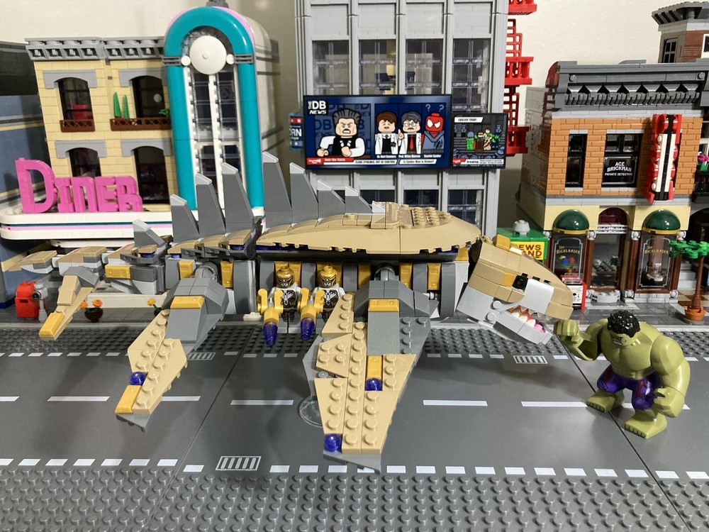 LEGO MOC Chitauri Leviathan by Dr_Bricktor_von_Doom | Rebrickable ...