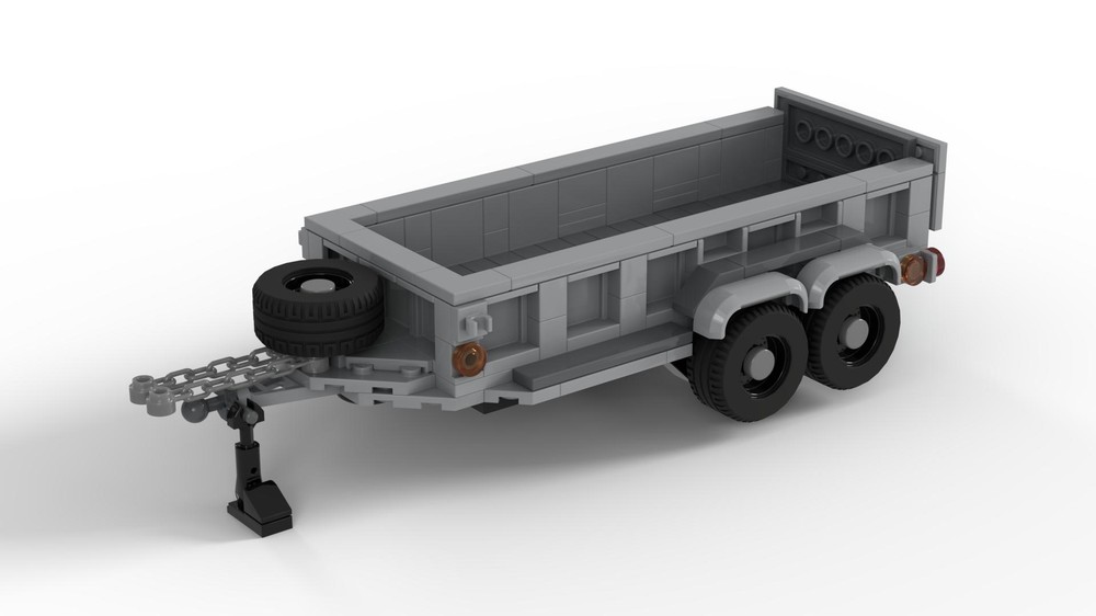 LEGO MOC Large Utility Trailer - Monster Truck scale by Mad_Modeler ...