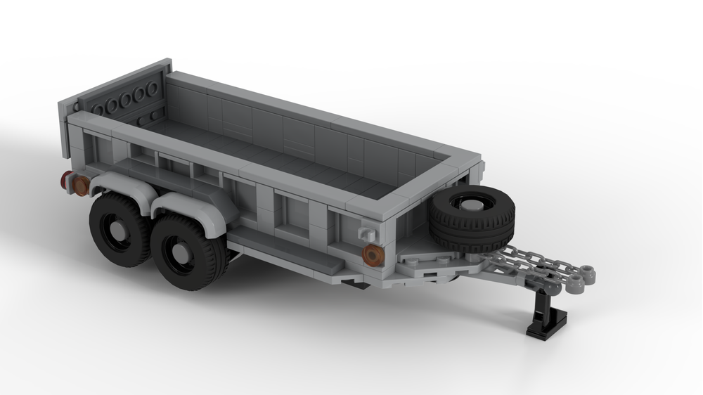 LEGO MOC Large Utility Trailer - Monster Truck scale by Mad_Modeler ...