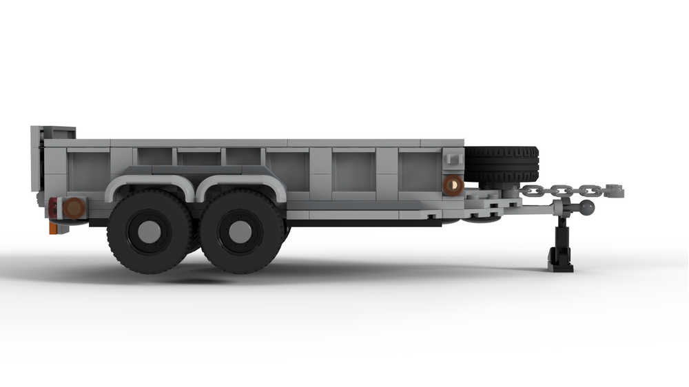 LEGO MOC Large Utility Trailer - Monster Truck scale by Mad_Modeler ...
