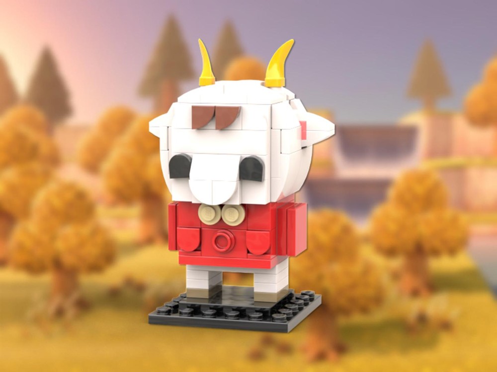 LEGO MOC Chevre Brickheadz (From Animal Crossing) by cczone ...