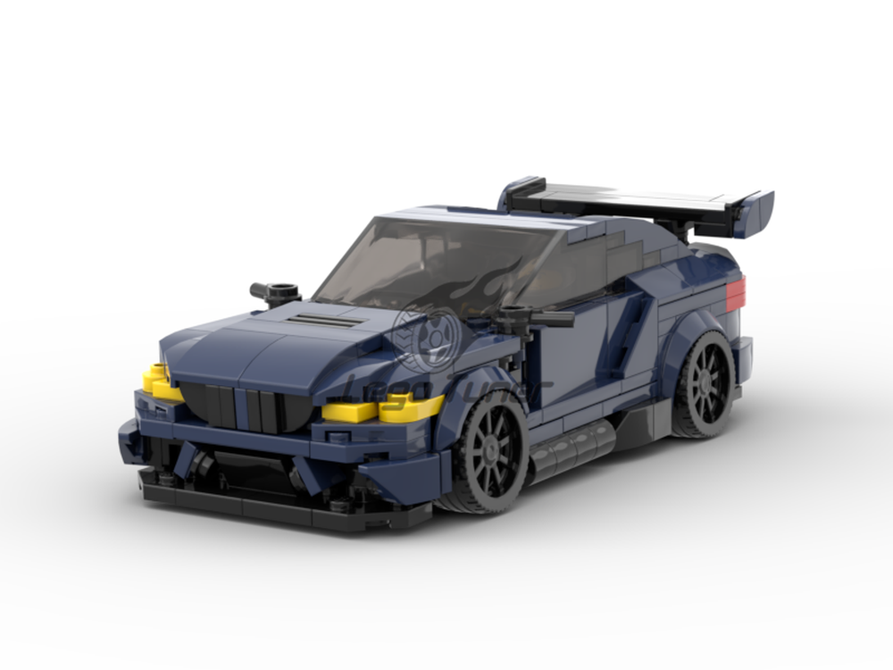 Lego Moc Bmw M3 Gts By Theboostedbrick Rebrickable Build With Lego