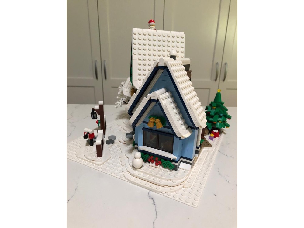 LEGO MOC 10293 Santa's Visit baseplate attachment by AndrewG123 ...