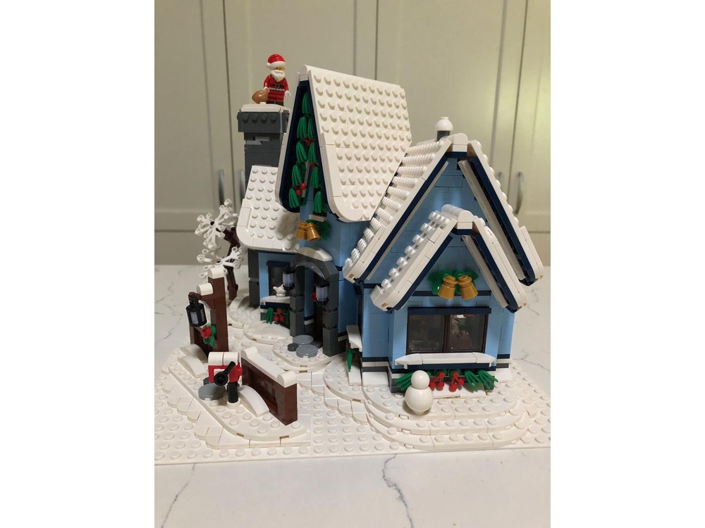 LEGO MOC 10293 Santa's Visit baseplate attachment by AndrewG123 ...