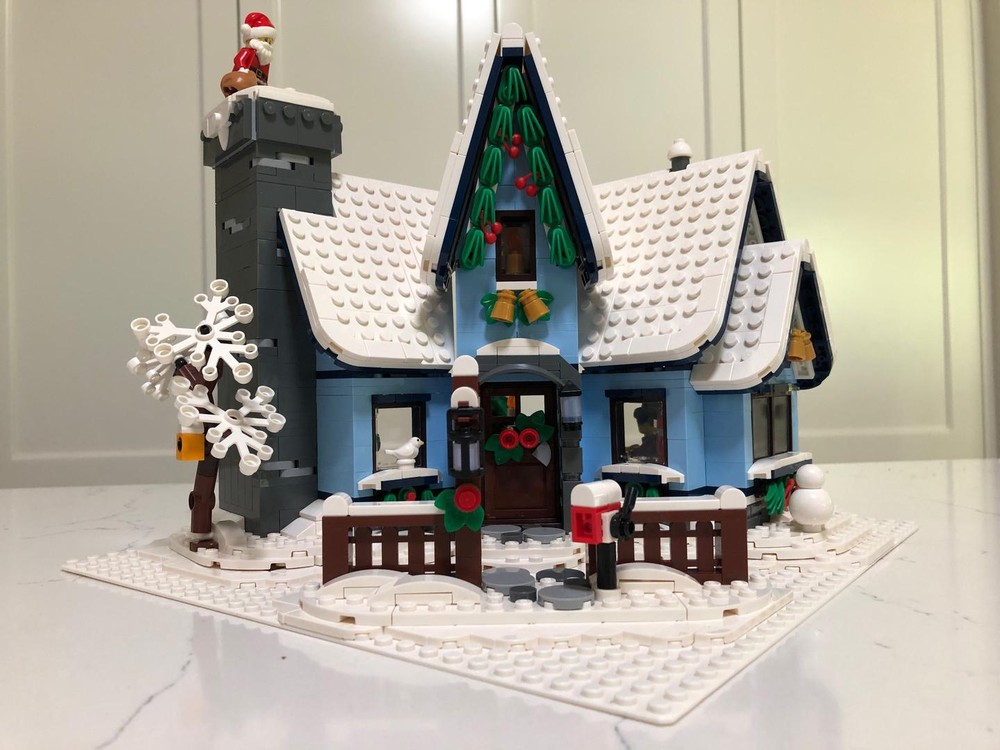 LEGO MOC 10293 Santa's Visit baseplate attachment by AndrewG123 ...