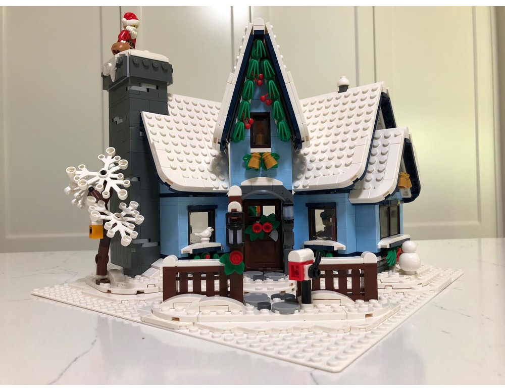 LEGO MOC 10293 Santa's Visit baseplate attachment by AndrewG123 ...