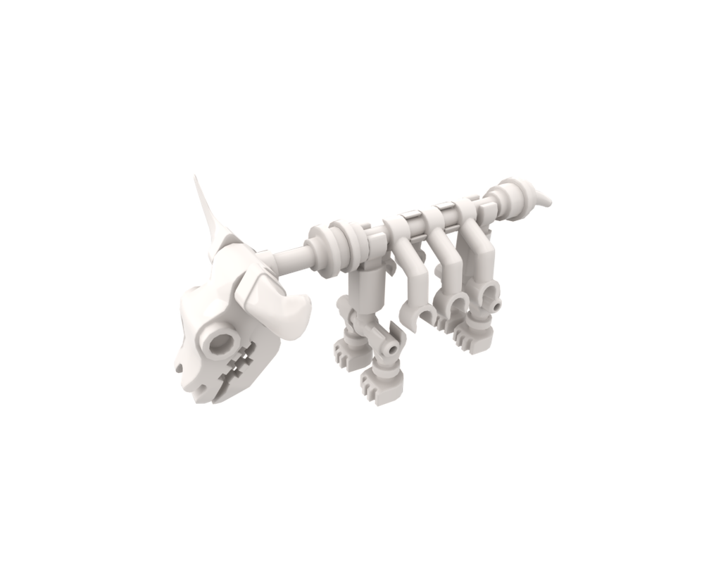 LEGO MOC 02 Cattle skeleton by MyKidisanAlien | Rebrickable - Build ...