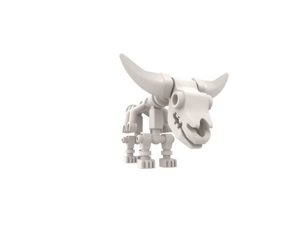 LEGO MOC 02 Cattle skeleton by MyKidisanAlien | Rebrickable - Build ...