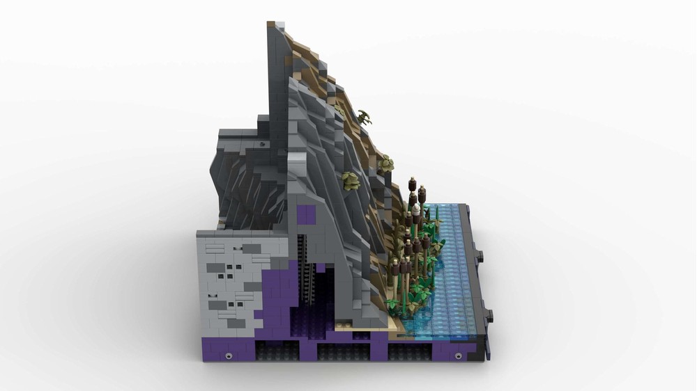 Lego Moc G2 Shore And Substructure For My Medieval Castle By Sir