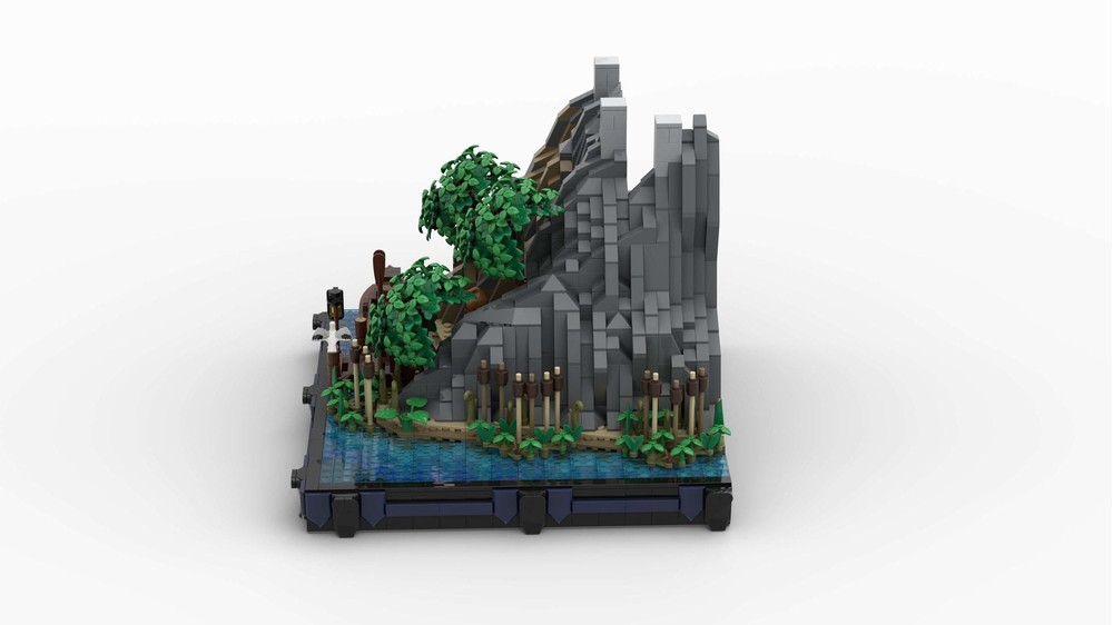 LEGO MOC G1 - Shore & side entrance for my medieval castle by Sir ...