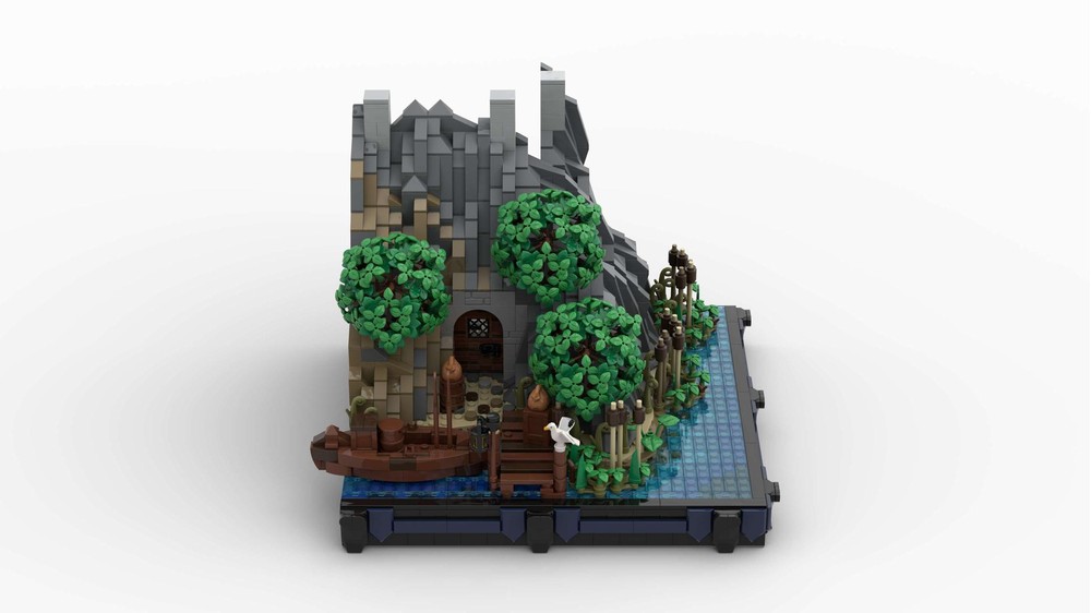 LEGO MOC G1 - Shore & side entrance for my medieval castle by Sir ...