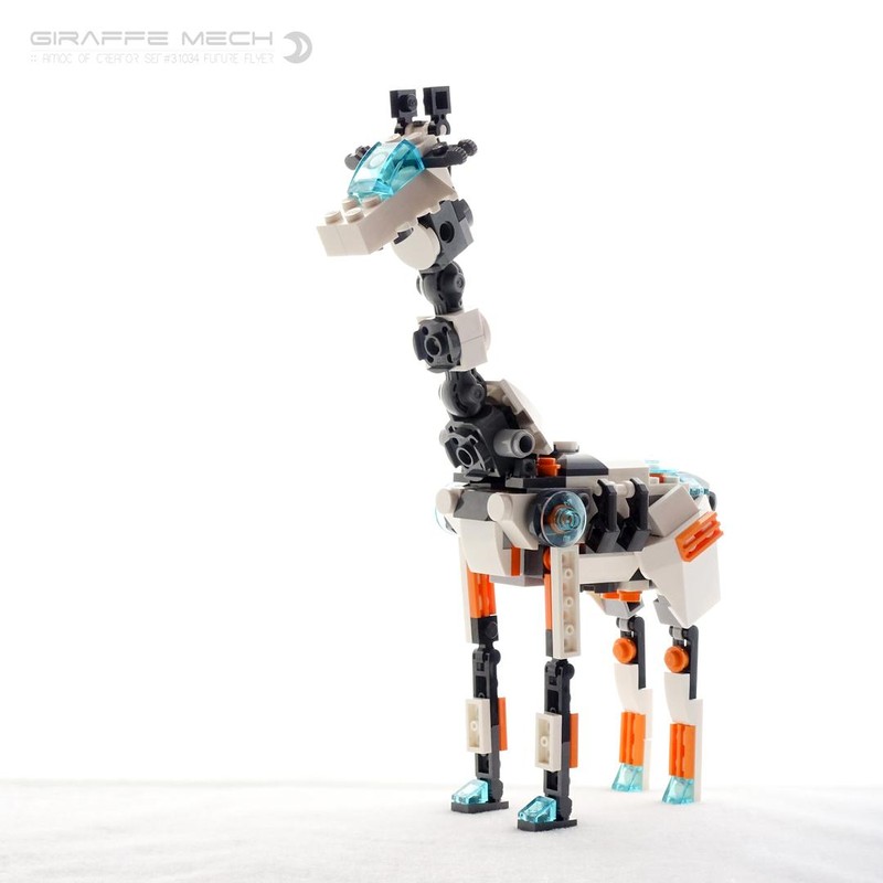 LEGO MOC Giraffe Mech by dvdliu | Rebrickable - Build with LEGO