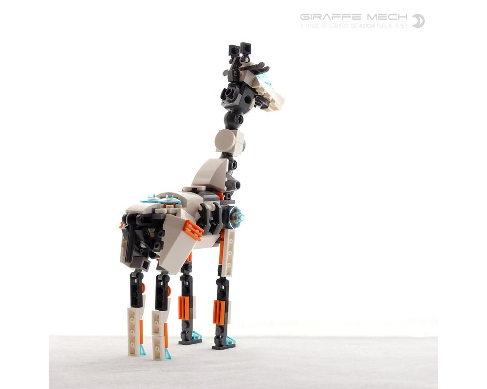 LEGO MOC Giraffe Mech by dvdliu | Rebrickable - Build with LEGO
