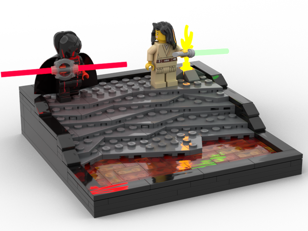 LEGO MOC JEDl vs. INQUISITOR (Nevarro DIORAMA) by The Armorer ...