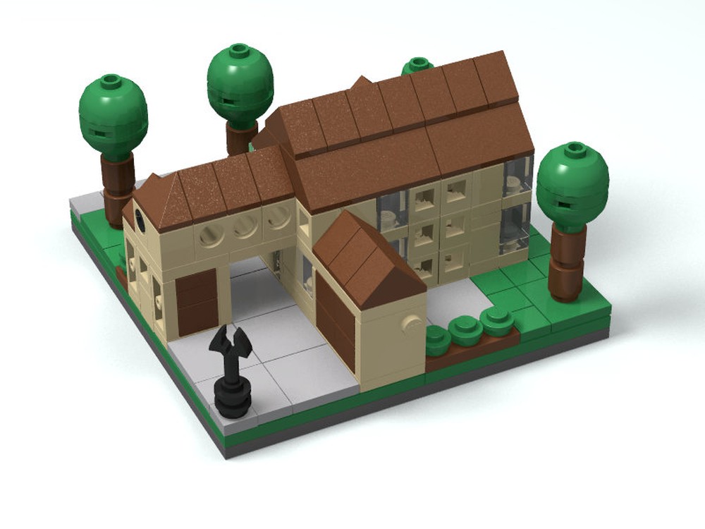 LEGO MOC Tudor Style Nano House by Turbo8702 | Rebrickable - Build with ...