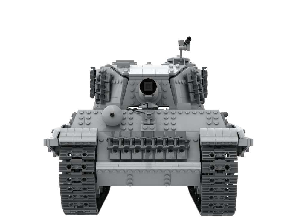 Lego Moc 116 Scale Remote Controlled King Tiger Tank By Camobricktape