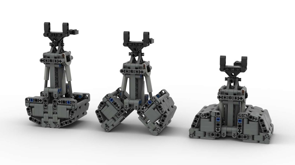 LEGO MOC Technic Excavator Clamshell Bucket PF Powered by Freizeitopfer ...