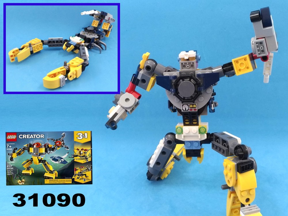 LEGO MOC-130501 Transformer Scorpion from LEGO Creator 31090 ...