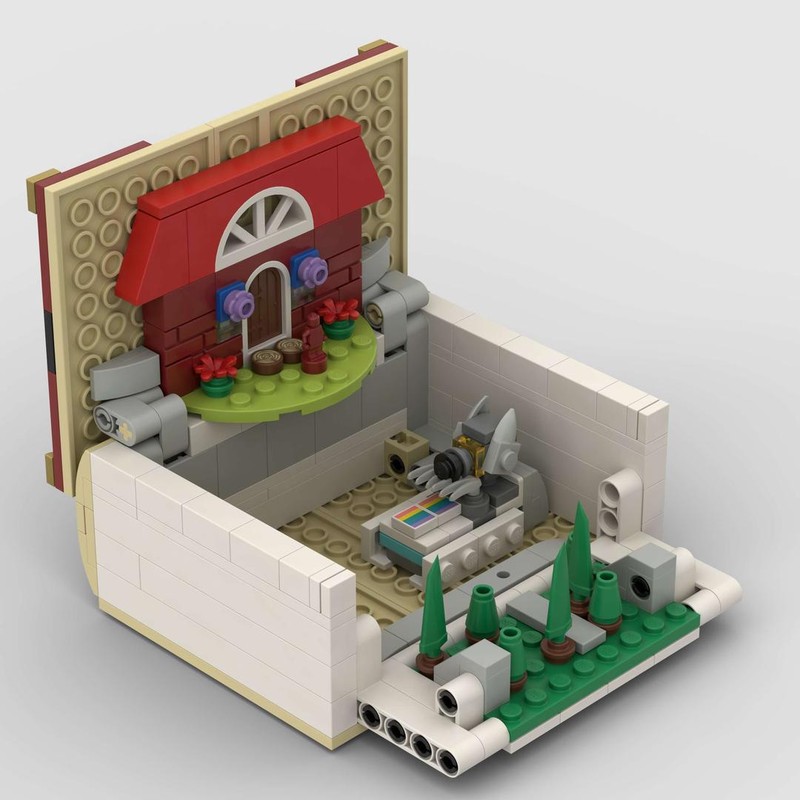 LEGO MOC Second Edition -- Open the Little Red Riding Hood Book by ...