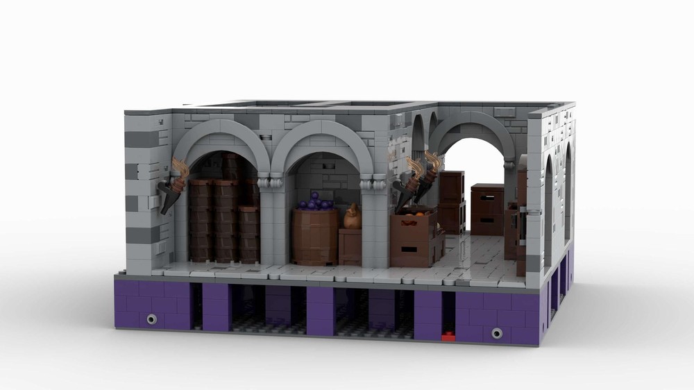 LEGO MOC F3 - Storage room for my medieval castle by Sir Perceval ...