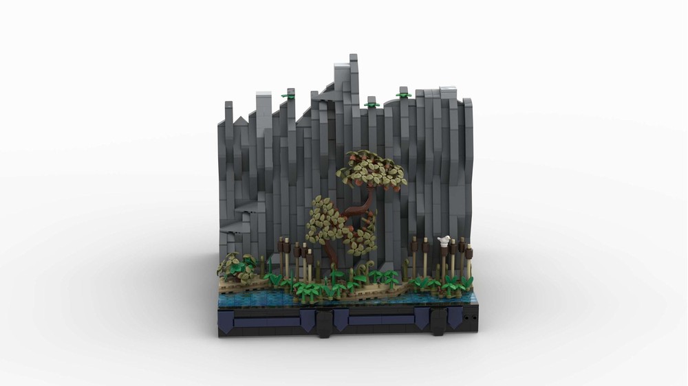 Lego Moc F1 Shore And Corridor For My Medieval Castle By Sir Perceval