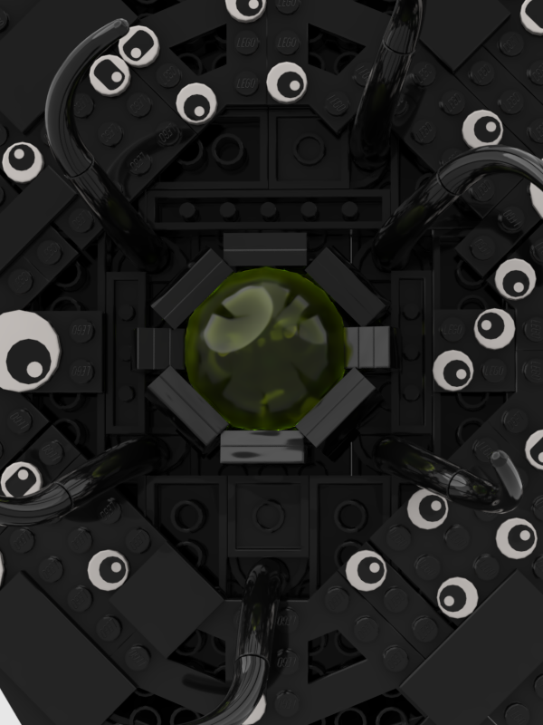 LEGO MOC Hermaeus Mora by McMOC | Rebrickable - Build with LEGO