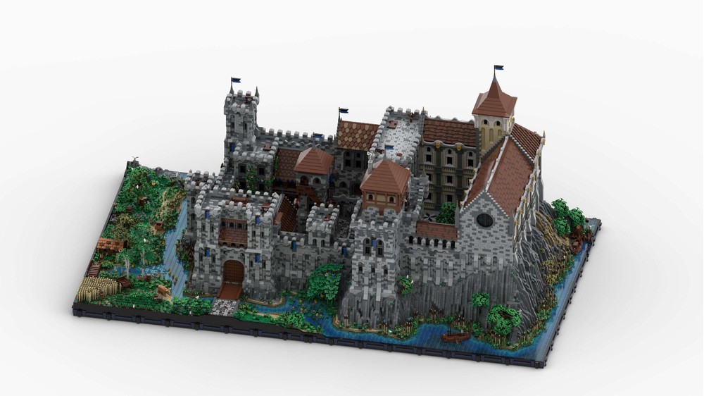 LEGO MOC-130522 E1 - Shore and torture chamber for my medieval castle ...