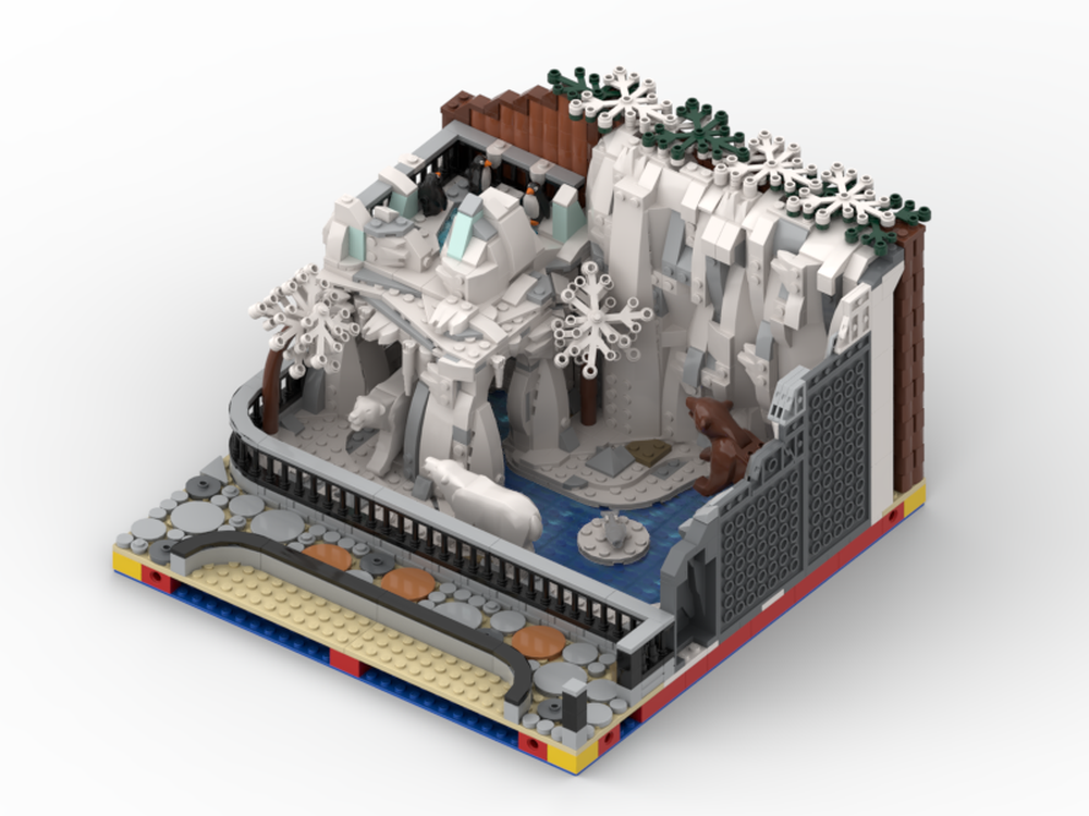 LEGO MOC Zoo Module #2 Arctic by Legofan21 | Rebrickable - Build with LEGO