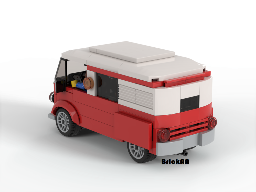 LEGO MOC Classic van by BrickAA | Rebrickable - Build with LEGO