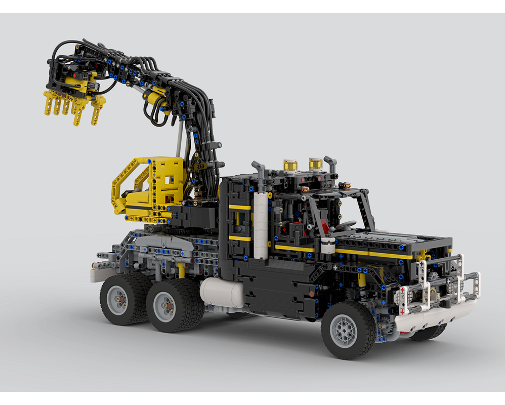 LEGO MOC LT 8868 Claw Rig MKII (2.4 GHz) by @McCatty_TECH | Rebrickable ...