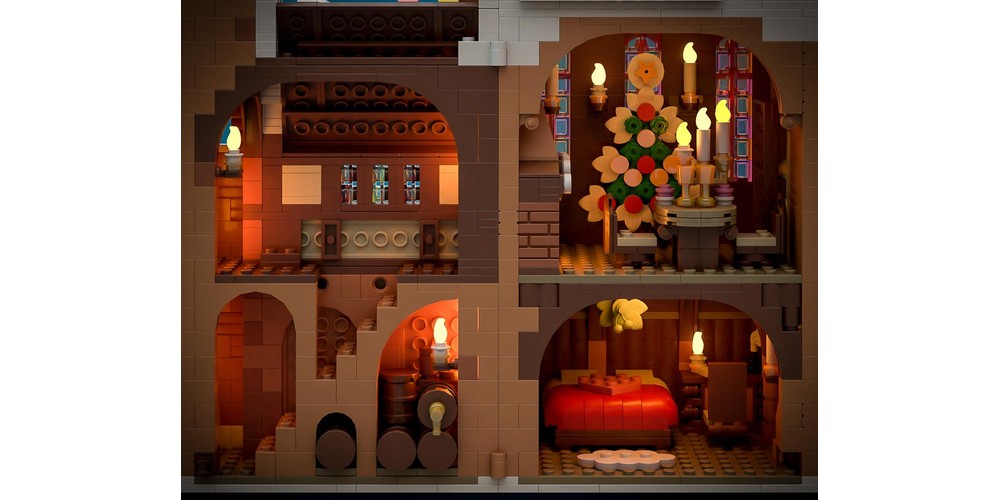 LEGO MOC Gingerbread Castle by SleeplessNight | Rebrickable - Build ...