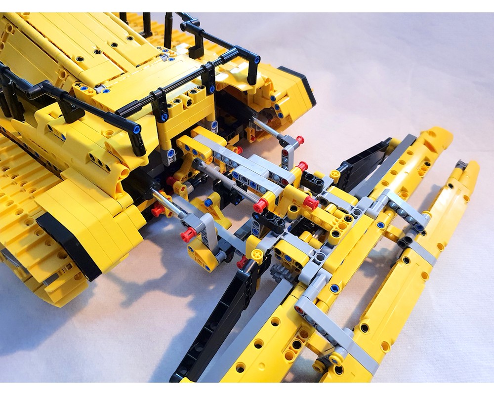 Lego Moc 42131 Alternate Snow Groomer By Alter Lego Rebrickable