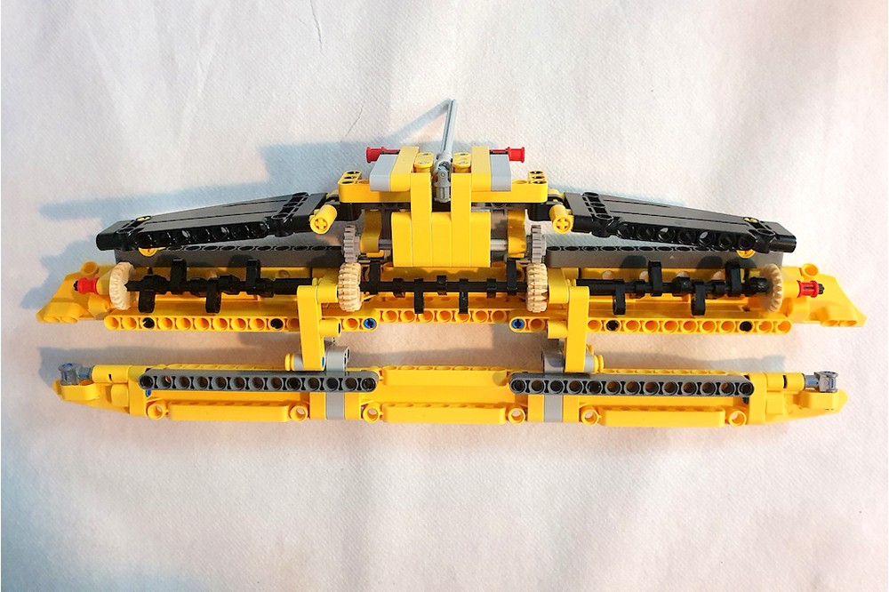 Lego Moc 42131 Alternate Snow Groomer By Alter Lego Rebrickable