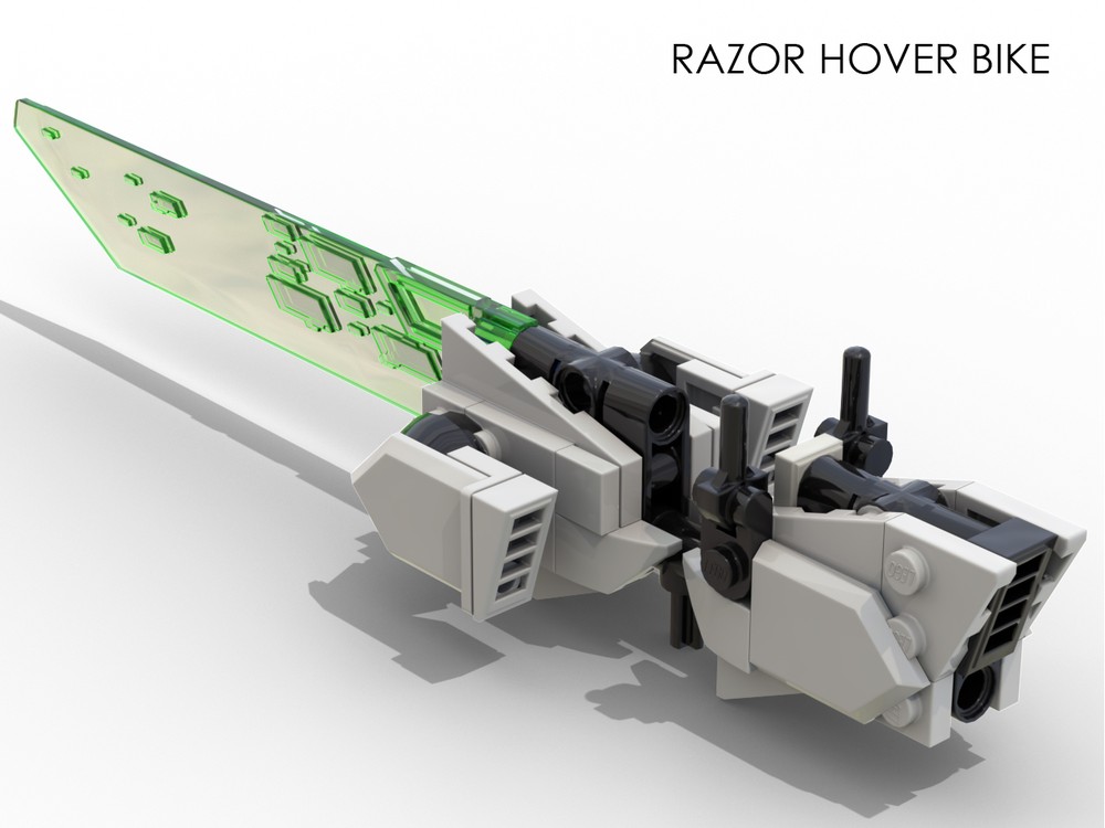 LEGO MOC Razor Hover Bike by Thomus_Bean | Rebrickable - Build with LEGO