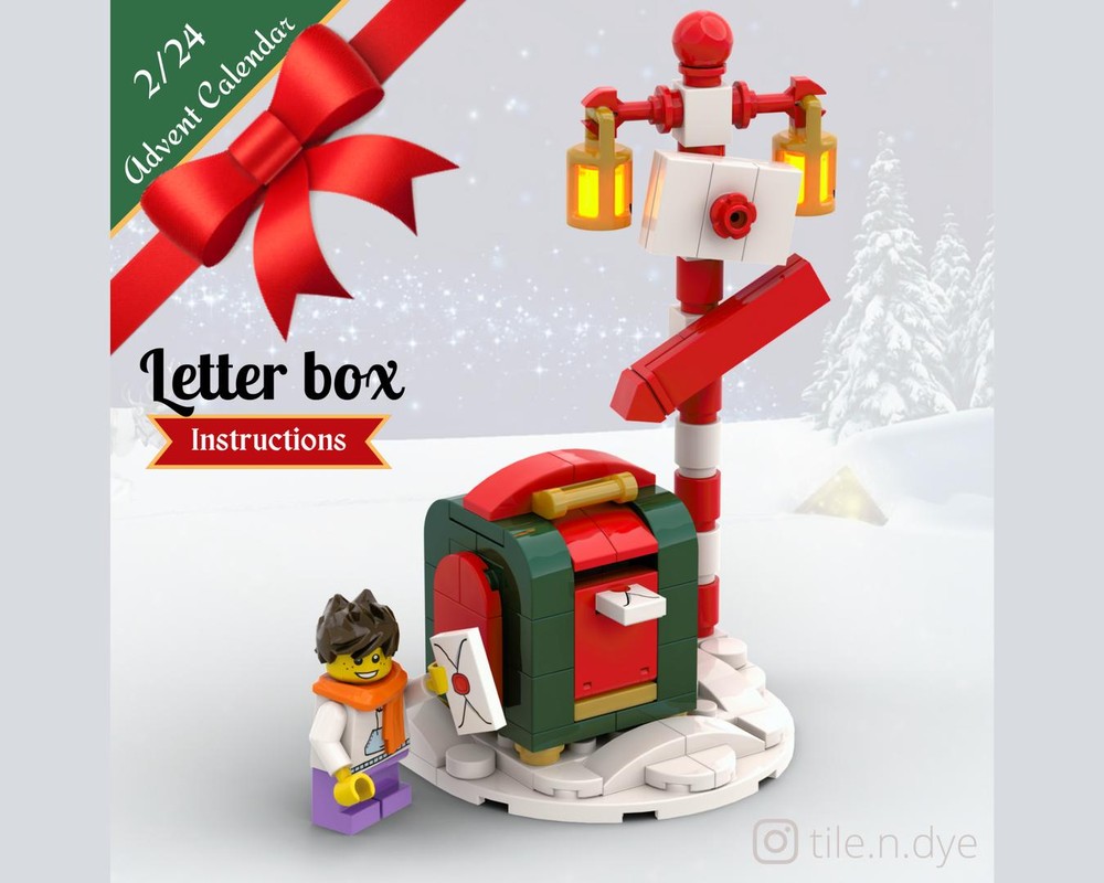 LEGO MOC Christmas Letter Box - LEGO CHRISTMAS MOC INSTRUCTIONS by ...